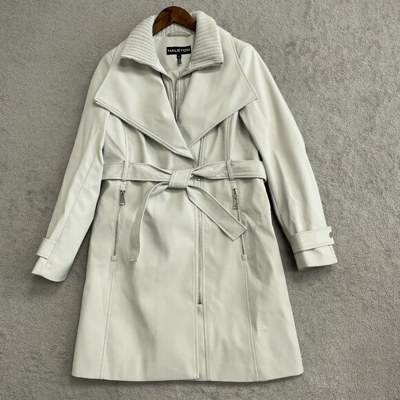 Halston Heritage | Jackets & Coats | New Halston Womens S Trench Coat ...
